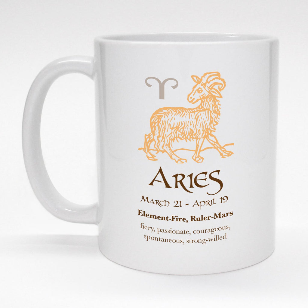 Aries Horoscope Mug | Zodiac & Astrology Gifts | Atomic Mugs