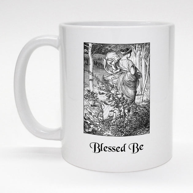 Blessed Be | Witch & Wiccan Mug | Coffee & Tea Gifts | Atomic Mugs