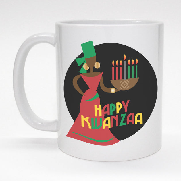 Happy Kwanzaa Mug | Coffee & Tea Gifts | Atomic Mugs