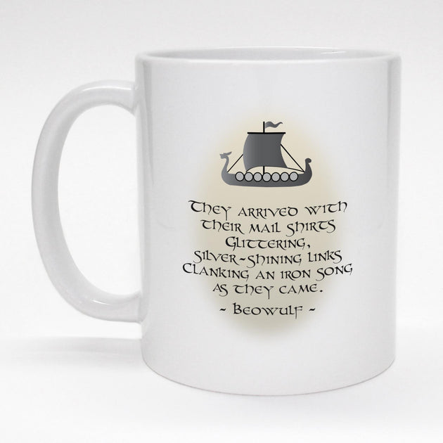 Beowulf Quote Mug | Viking Gifts | Atomic Mugs