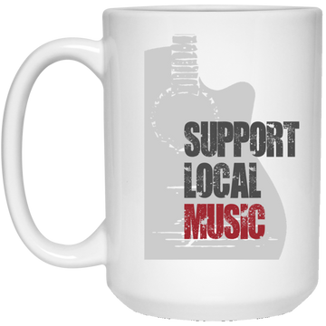 Support Your Local Music coffee mug | Musican Gifts | Atomic Mugs