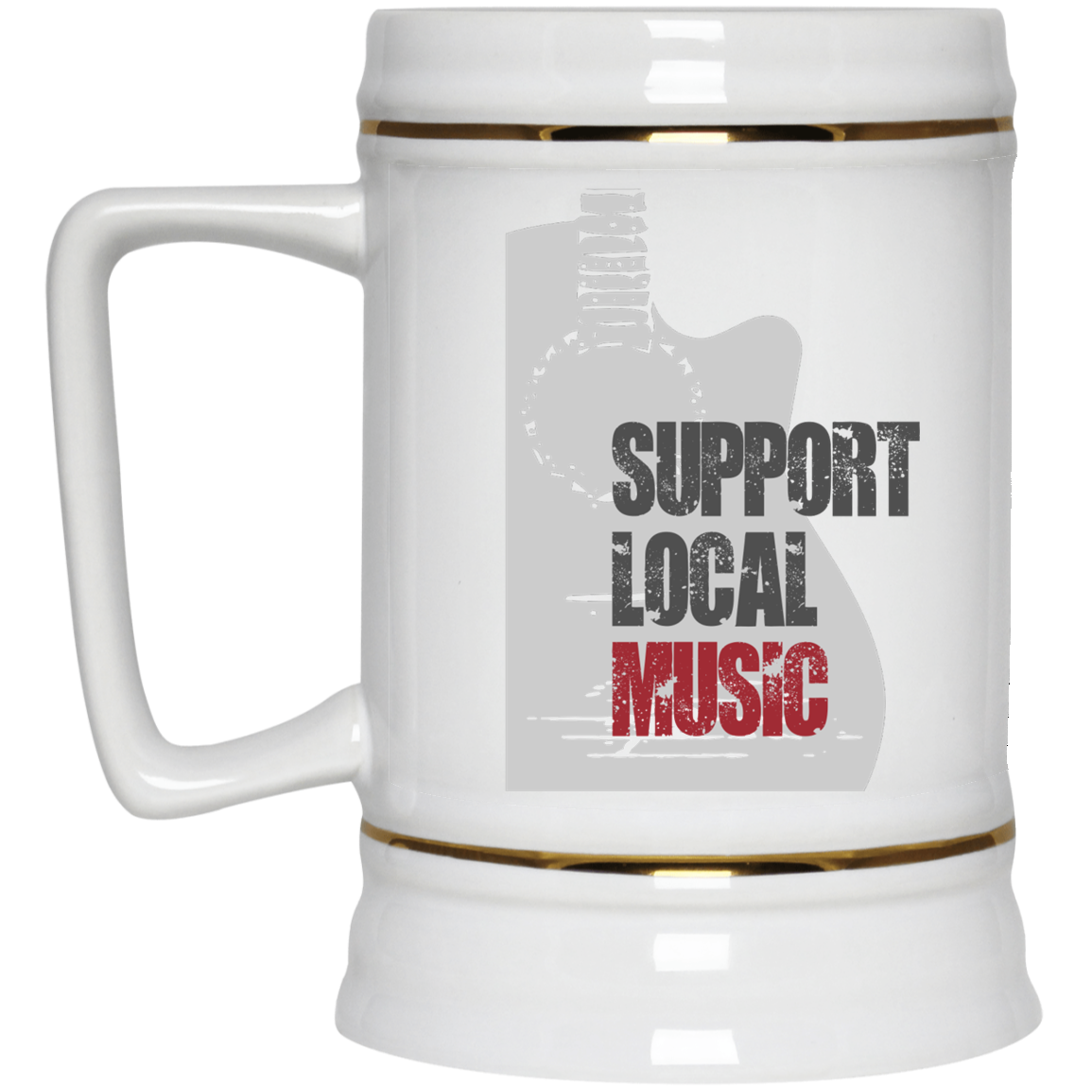 Support Your Local Music coffee mug | Musican Gifts | Atomic Mugs