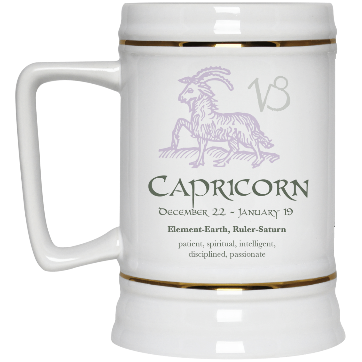 Capricorn Horoscope Mug | Zodiac & Astrology Gifts | Atomic Mugs
