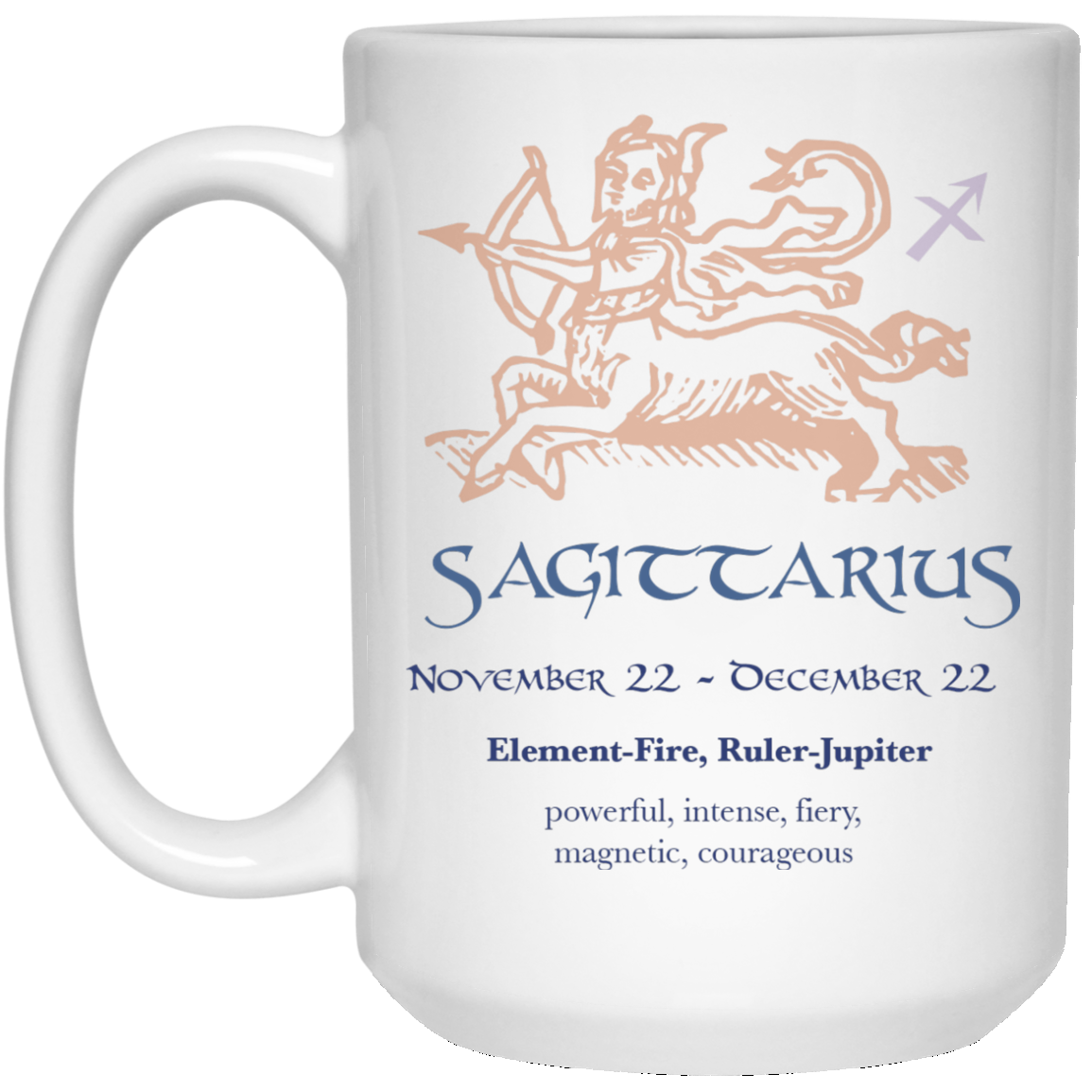 Sagittarius Horoscope Mug | Zodiac & Astrology Gifts | Atomic Mugs
